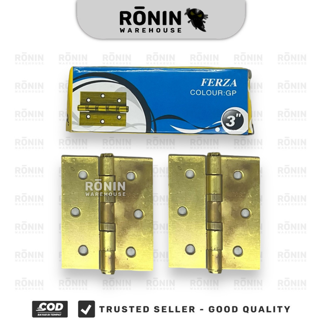 FERZA Hinge 3" inch inch GP Door Window Door Hinge | Shopee Philippines