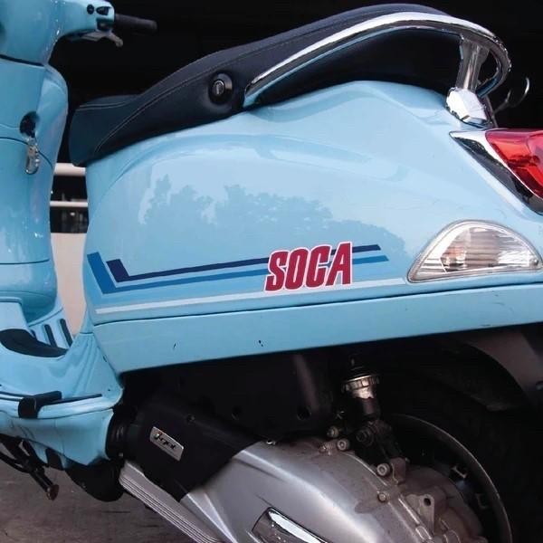 Original SOCA Vespa Sprint Primavera Body Decal Set | Shopee Philippines