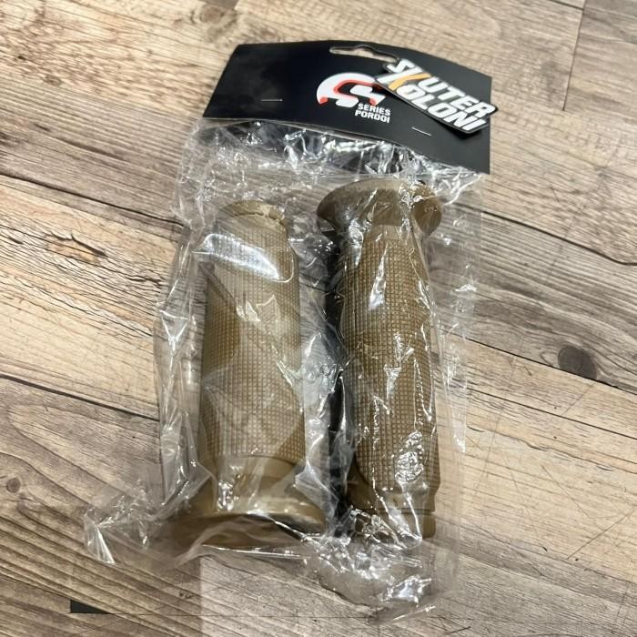 Sip Pordoi Grips Handgrip Light Brown Vespa LX S Sprint Prima GTS ...