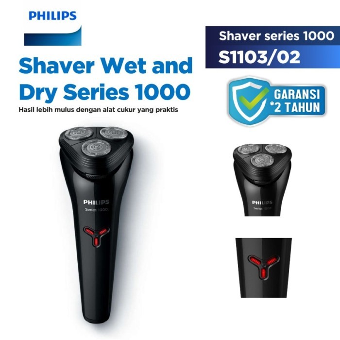 Philips Shaver Series S1000 Series S Wet & Dry Series 1000 S1103 ...