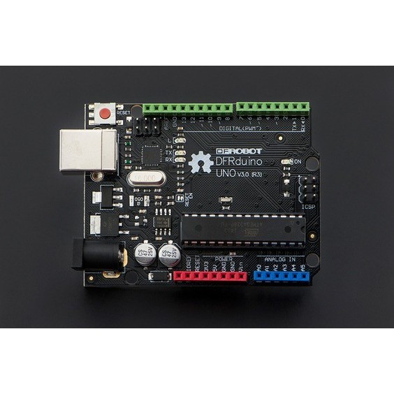 Dfduino Uno R3 Like Arduino Uno From Dfrobot Original Black Pcb ...