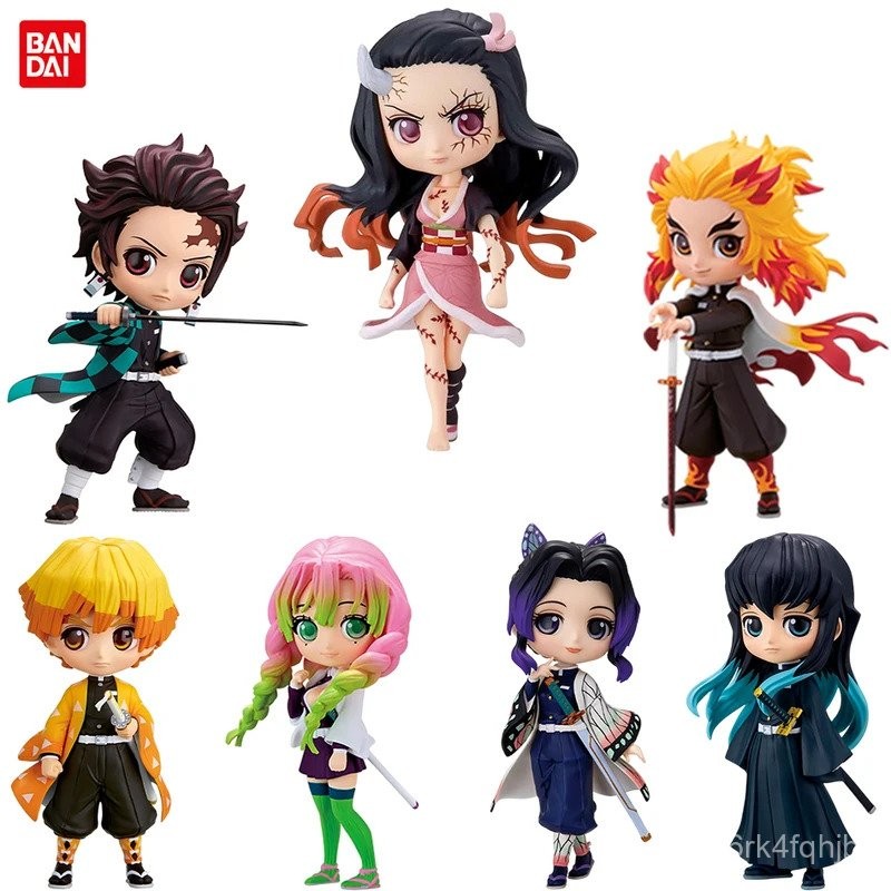 Anime 15cm Demon Slayer Figure Nezuko Tanjirou Zenitsu Inosuke ...