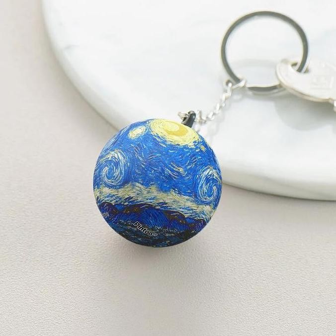 Pintoo Keychain Vincent van Gogh - The Starry Night, June A3081 ...