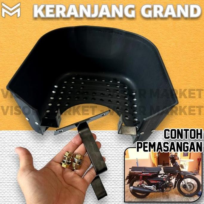 Original Honda Grand Astrea Legenda Impressa Motorcycle Center Rack ...