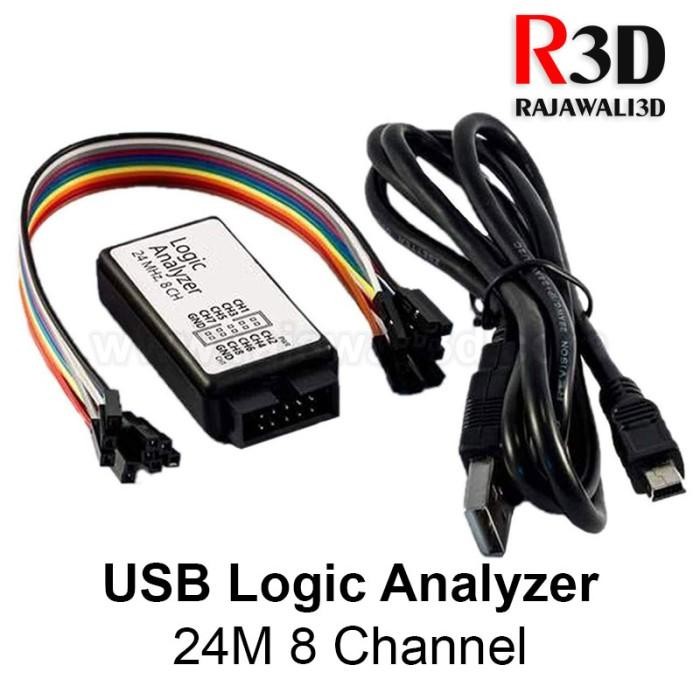 Usb Logic Analyzer 24M 8 Channel Arduino MCU ARM FPGA DSP Debug Too | Shopee Philippines