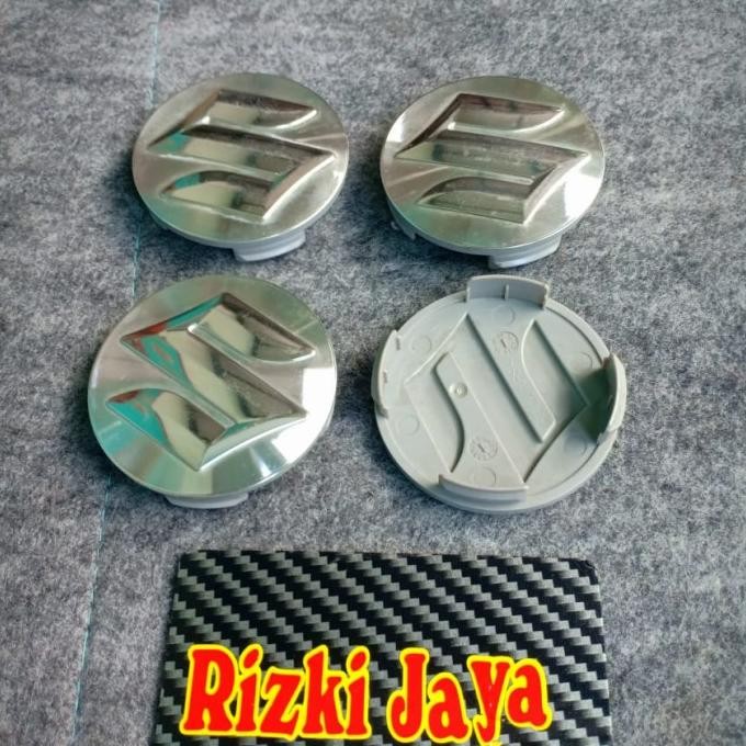 Original Suzuki Ertiga chrome wheel hub caps 2012-2021 P19A | Shopee ...