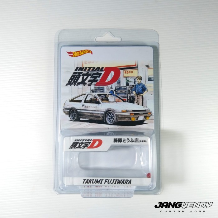 Hotwheels TOYOTA AE86 INITIAL D (CUSTOM CARD ONLY) | Shopee Philippines