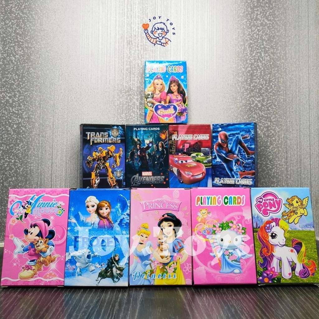 Remi CARD CHARACTER, TRANSFORMERS, AVENGERS, CARS, SPIDERMAN, BARBIE ...