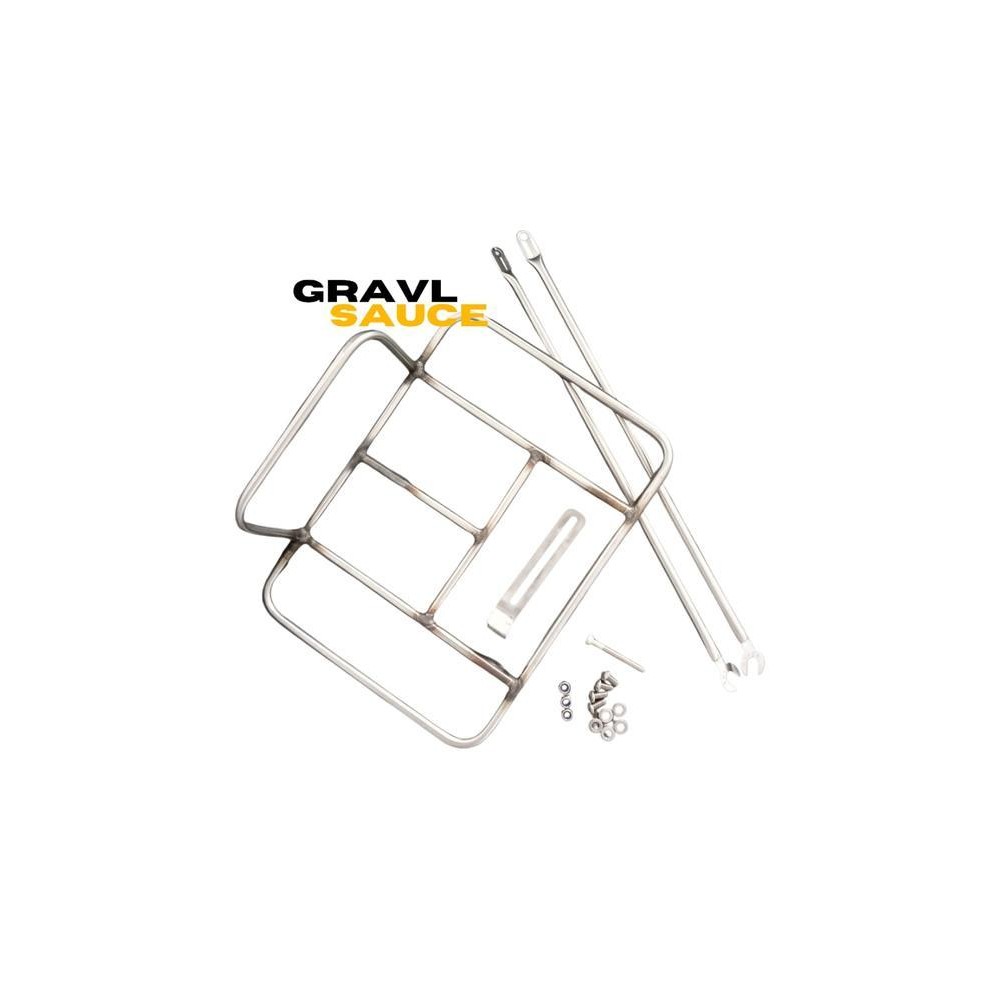 Ruck Rack Front Rack Pizza Raw Stainless Steel 304 Handmade Original ...