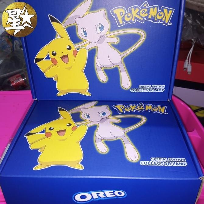 Oreo X Pokemon SPECIAL EDITION COLLECTOR LAMP Rare Original | Shopee ...