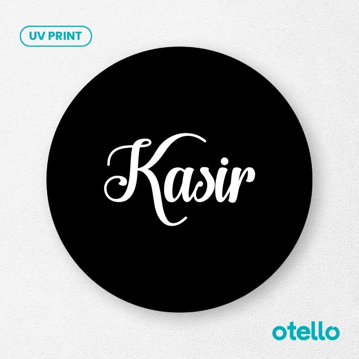 Cashier Acrylic Sign Board Acrylic Signage Label Icon Sticker Shop ...