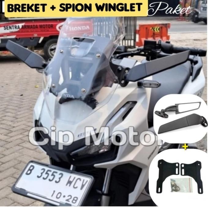 Adv 160 Adv 150 Rear View Mirror Bracket Winglet Rear View Package ...