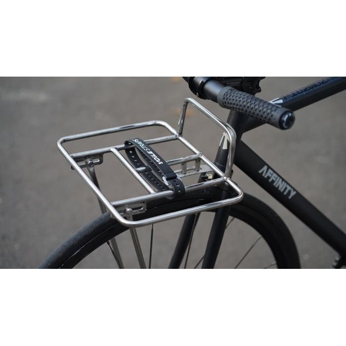 Ruck Rack Pizza Front Rack Brushed Silver Stainless Steel 304 Handmade ...