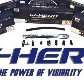 Universal Frameless Car Wiper Premium Spraying Wiper / Wiper W-Hero ...
