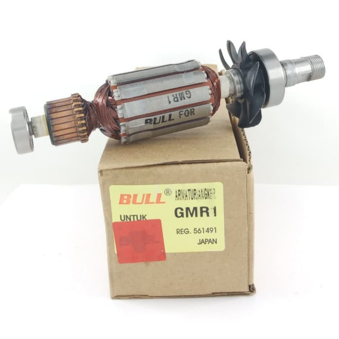 MESIN GMR1 ANGKER ROTOR ARMATURE BULL FOR BOSCH GMR 1 MACHINE | Shopee ...