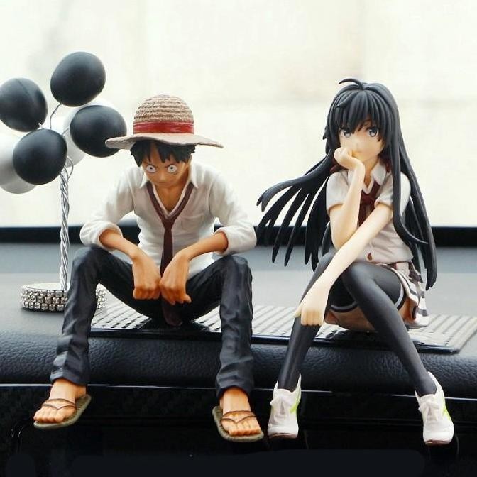 One Piece Luffy & Snow Dashboard Display Premium BS Car Interior ...