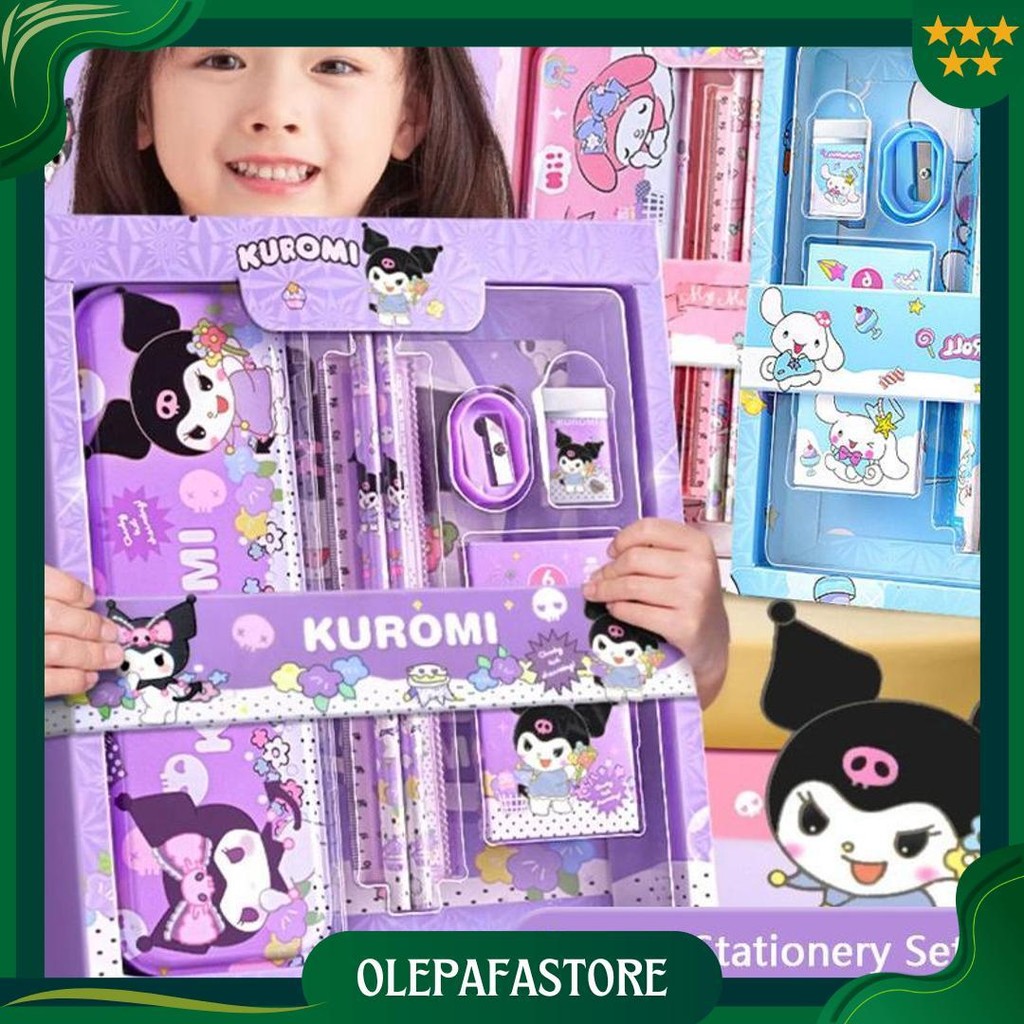 Carat Children's Pencil Box Set 7 In 1 Stationery for School Children's ...