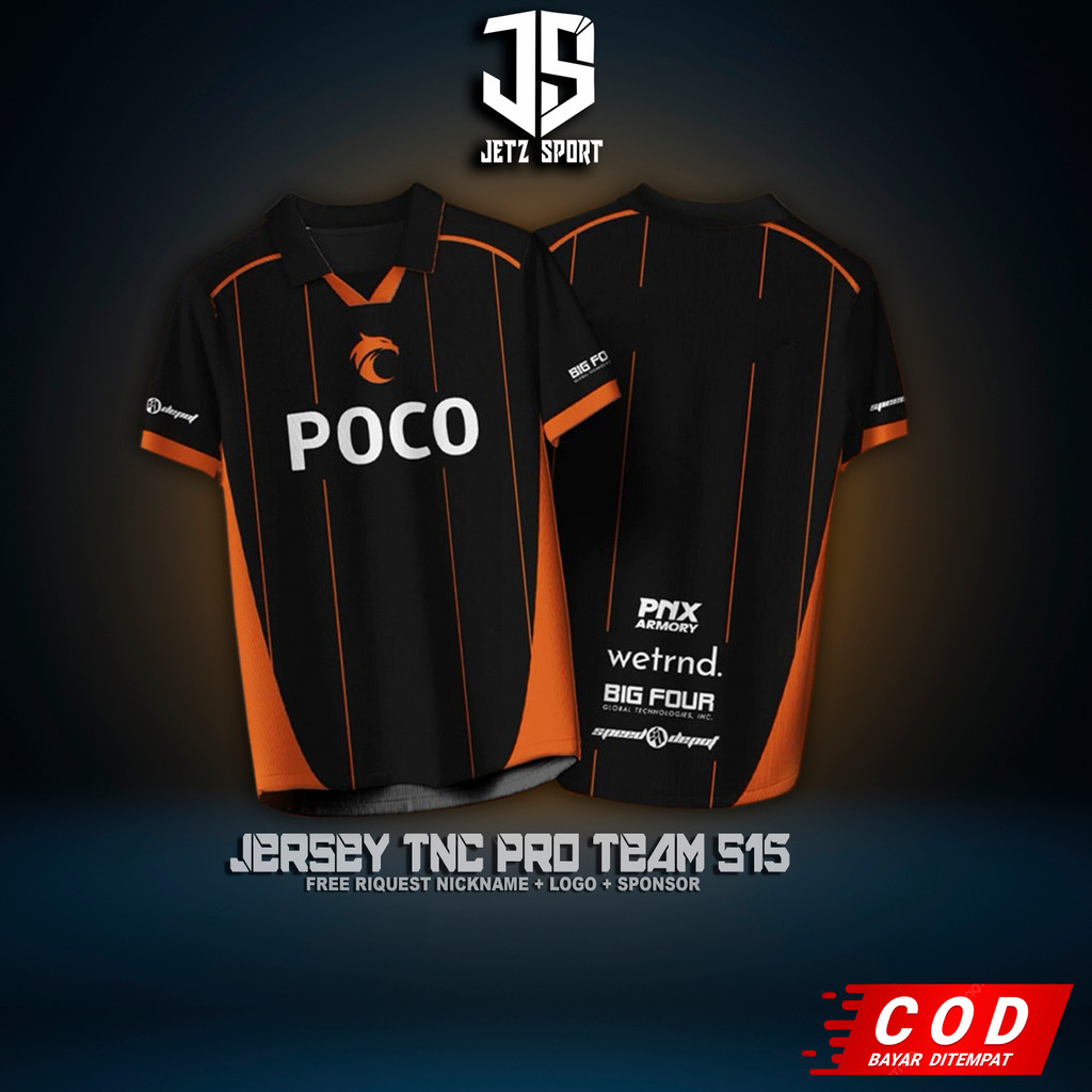 TNC PRO TEAM S15 MPL PH 2025 Esport Jersey with free nickname | Shopee ...