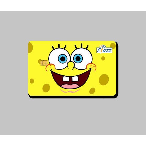 NEW BCA GEN 2 SPONGEBOB FLAZZ CARD | Shopee Philippines