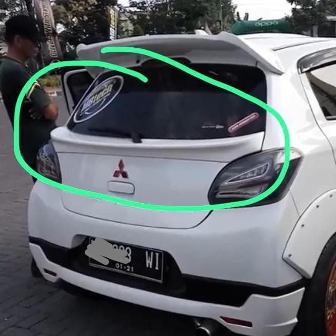 Overspeed ducktail spoiler V2 mirage v1 GLx GLS exceed duraflex ...
