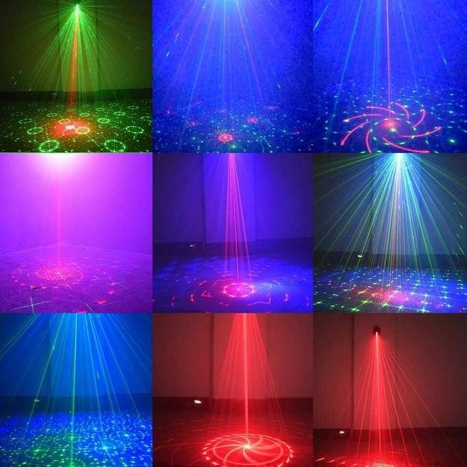 Disco Light LED Disco Projector Light RGB 60 Patterns 240V with Remote ...