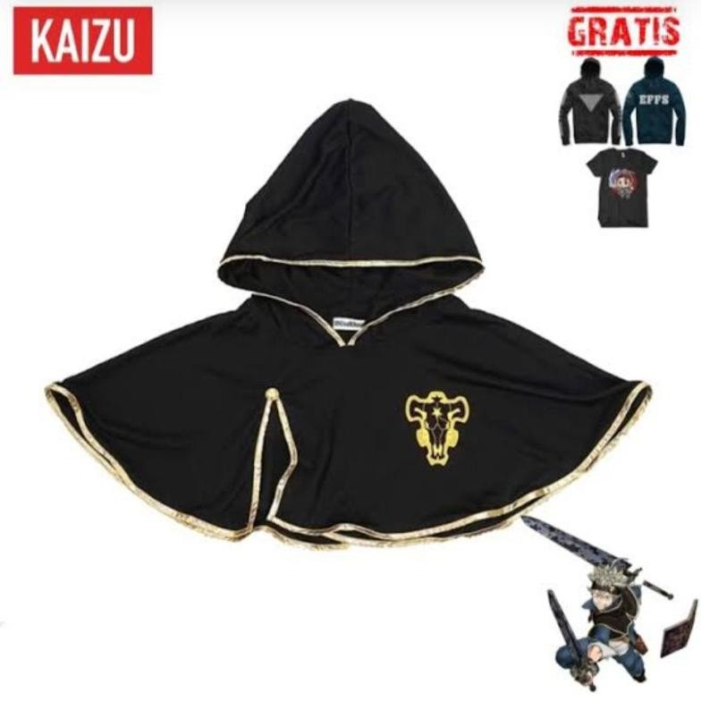 Original Asta Black Clover Robe/Anime Black Bull Et-12 Robe | Shopee ...