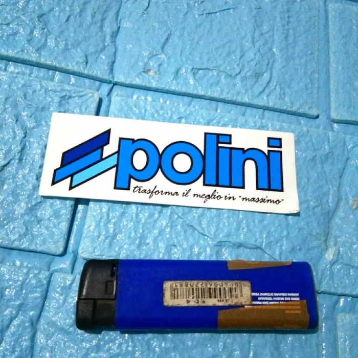 Rare Italy Vespa Polini Motori Motorcycle Decal Sticker | Shopee ...
