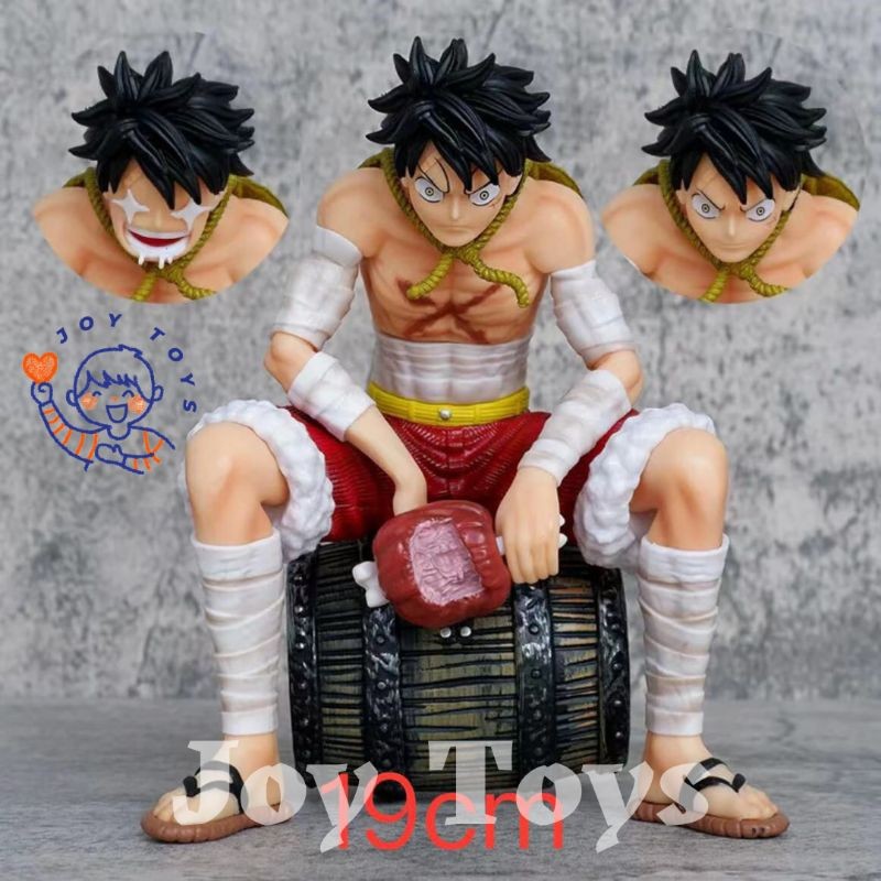 LUFFY NIKU SAT 1 PCS ONE PIECE FIGURE 276 | Shopee Philippines