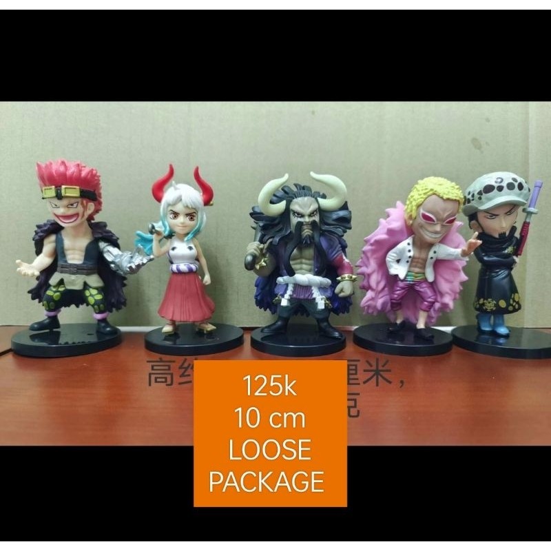 ONE PIECE KAIDO YAMATO CHIBI 5 PCS FIGURES | Shopee Philippines