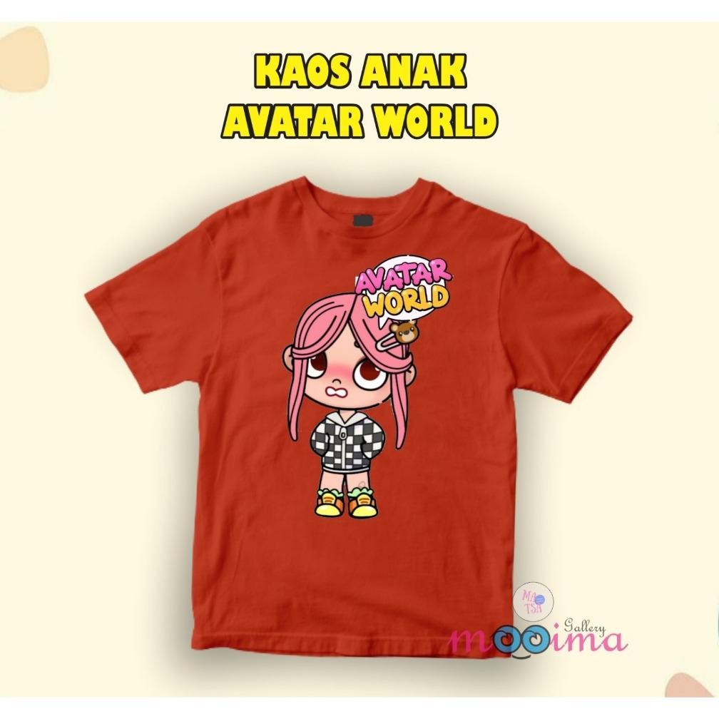 Children's T-shirt with Avatar Toca Boca Character Print Size ML Xl ...