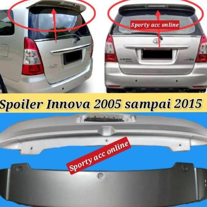 Toyota Innova Spoiler with original PREMIUM lights | Shopee Philippines