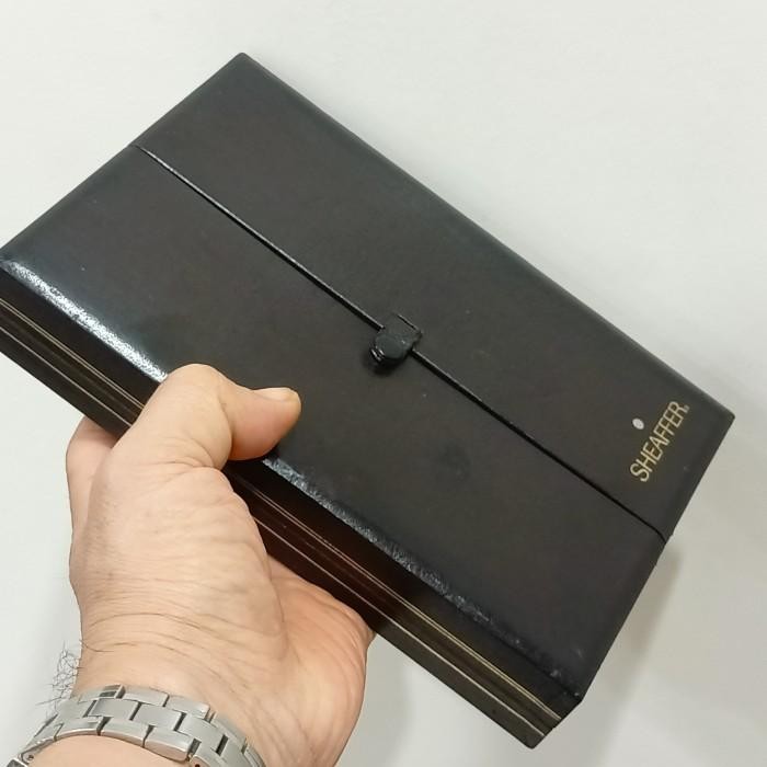 Original VINTAGE SHEAFFER PEN BOX no mont blanc parker st dupont carti ...