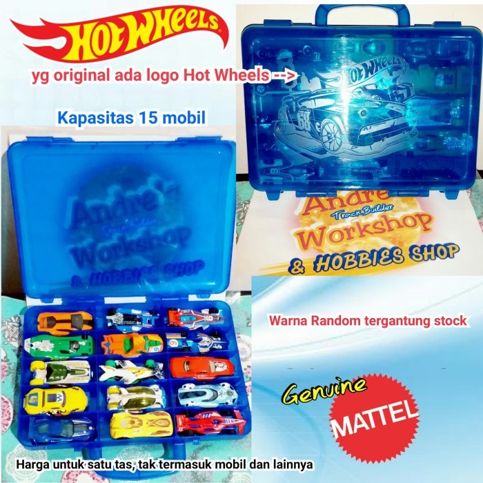 Hotwheels CARRY CASE ORIGINAL MATTEL HOT WHEELS TAS KOTAK | Shopee ...