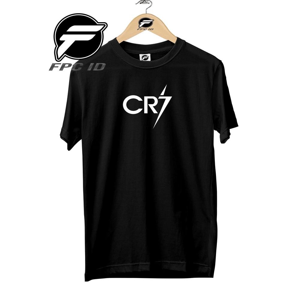Cr7 Cristiano Ronaldo Football Shirt Cotton Combed 30S Men's Distro ...