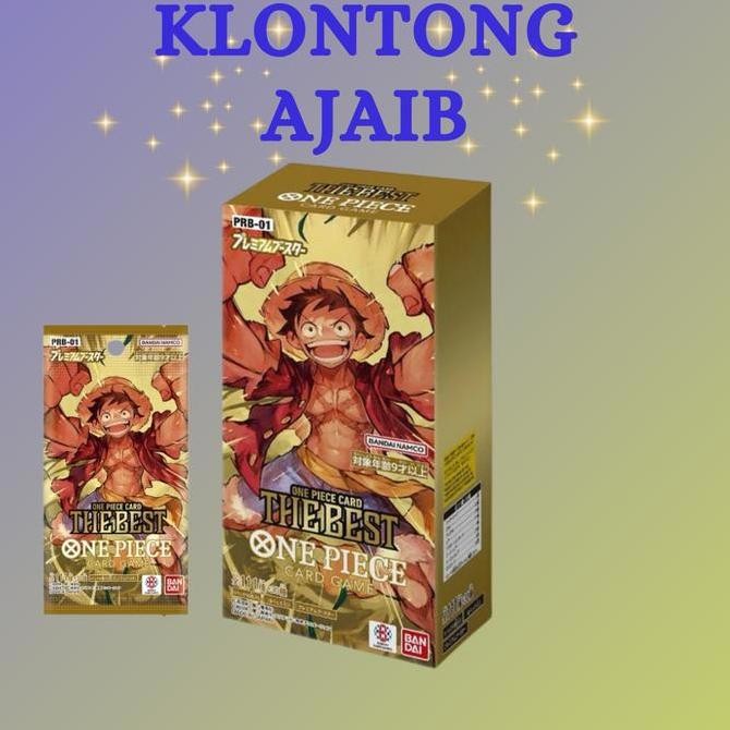One Piece TCG PRB01 / PRB-01 Premium Booster Box Case Sealed Bandai ...