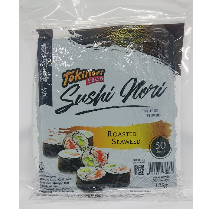 Sushi NORI 50 SHEETS ALL VARIANTS BRAND AND CONTENTS - SEAWEED NORI - SUSHI N0RI HALAL - SUSHI ...