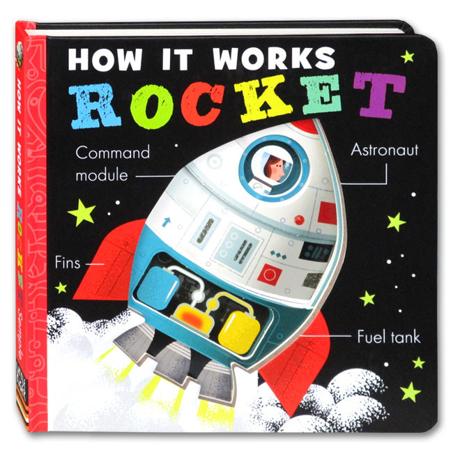 About Rocket/ How It Works Rocket Board Book/ Educational Book/ Story ...