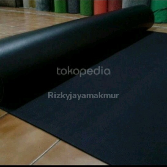 Multipurpose rubber carpet - plain anti-slip rubber carpet 1mm x 1m x ...