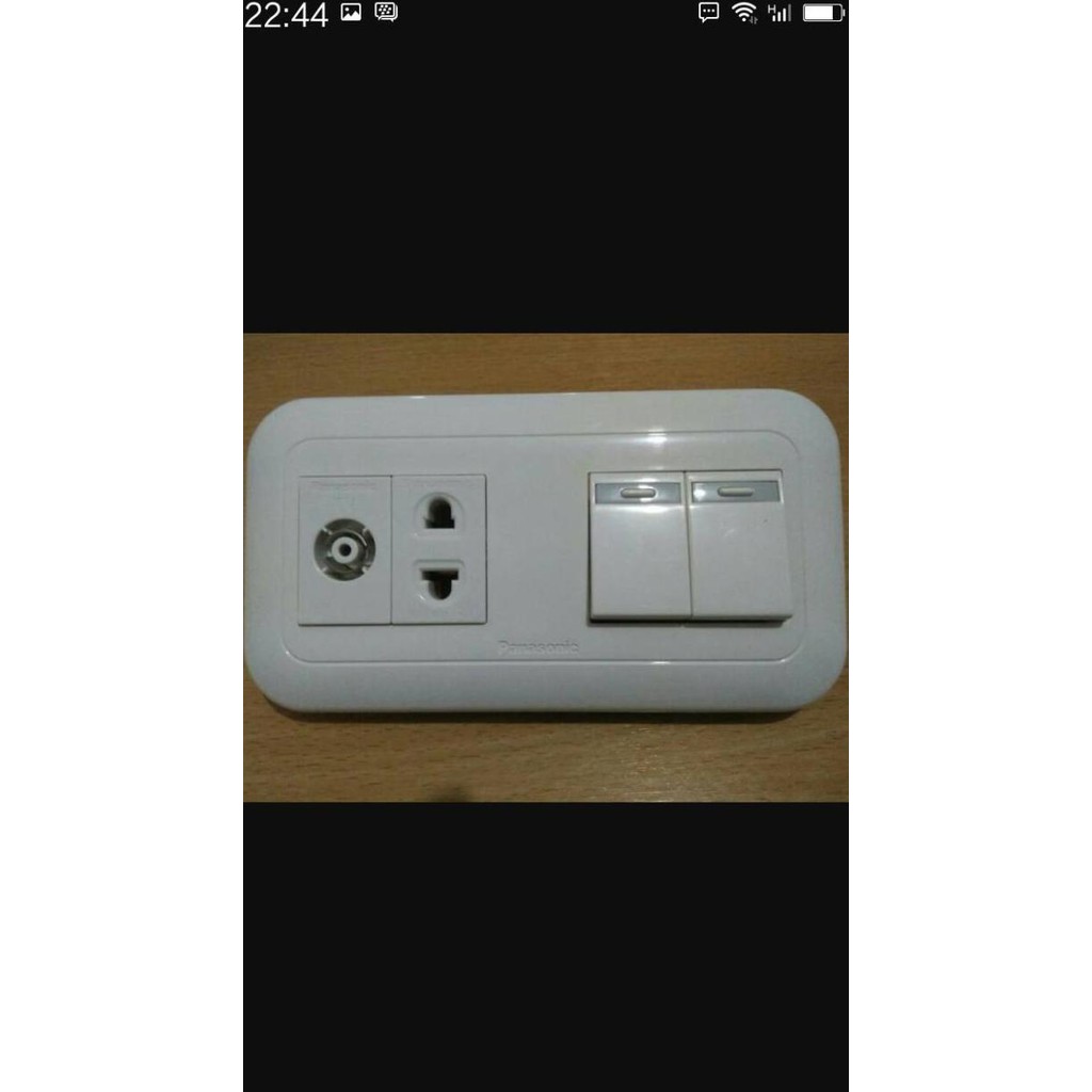 Panasonic series switch + universal socket + panasonic TV terminal ...