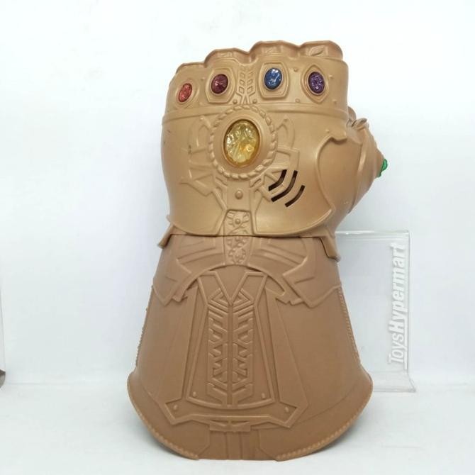 ORIGINAL Marvel Avengers Thanos Infinity Electronic Gauntlet Hasbro ...