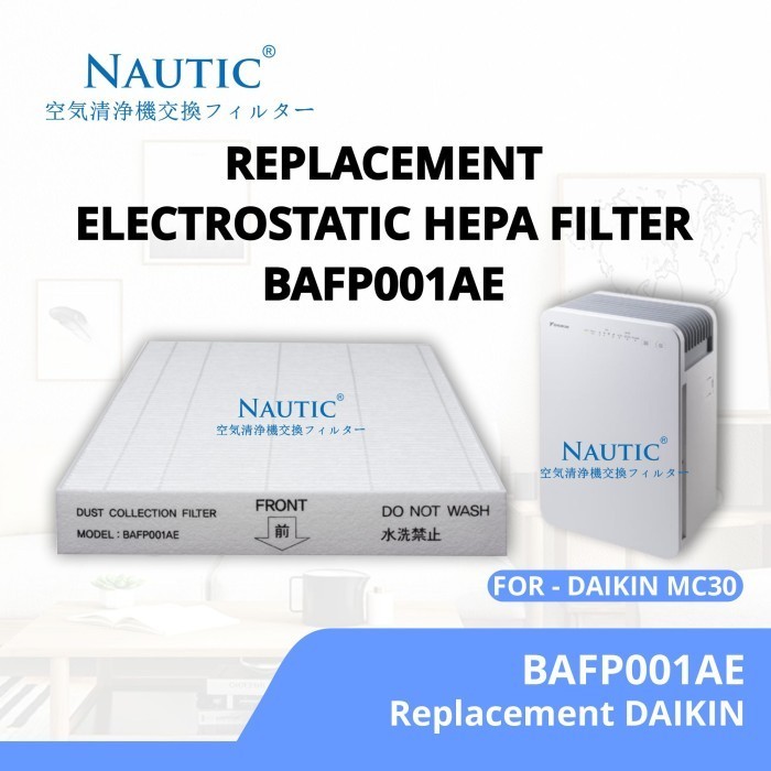 Daikin Hepa Filter Daikin Mc-30 / Dust Collection Filter Mc-30 | Shopee ...