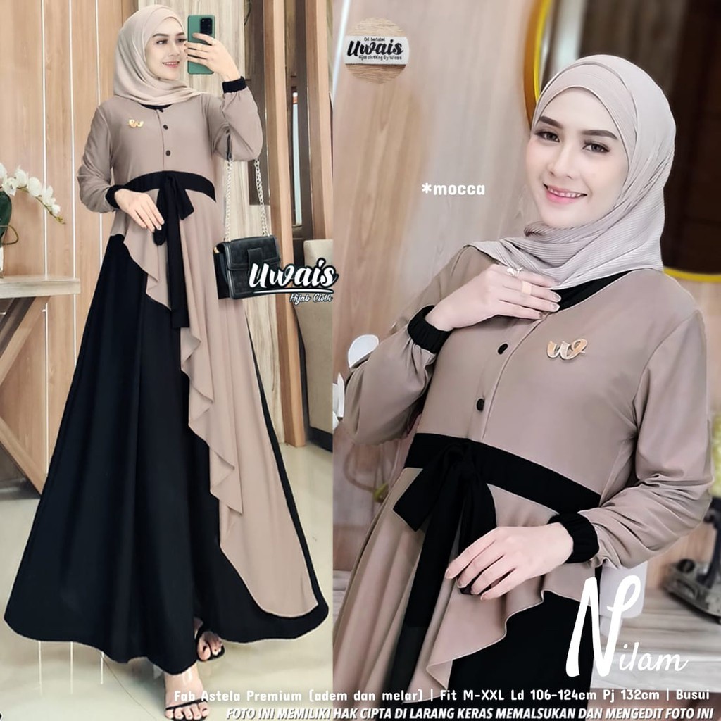 Latest Ghamis 2025 Luxurious Gsmis Syari Party Dreas Busui Latest Women ...