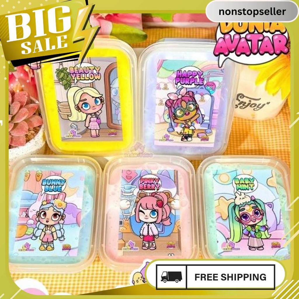 The World of Avatar Slime By Slime Bintaro || Beautiful Slime || Cute ...
