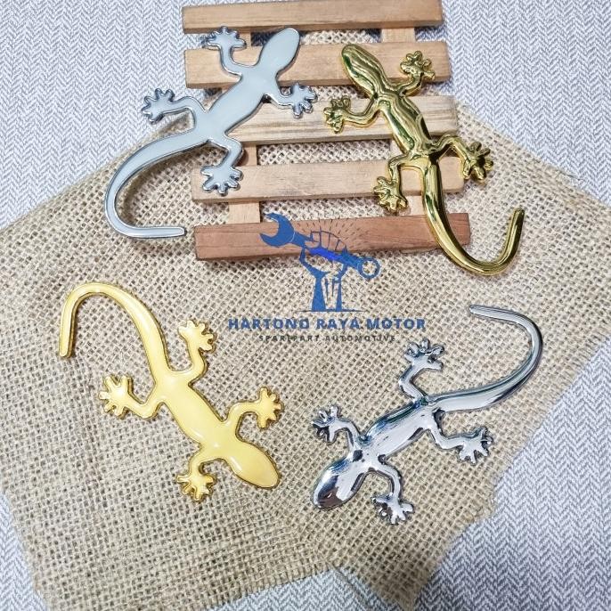 3D Emblem Metal Sticker Cicak Logo Cicak | Shopee Philippines