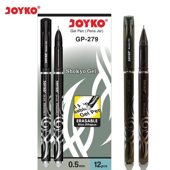 Joyko Gel Pen GP-279 Shokyo Erasable Gel (Erasable) by Radhiant ...