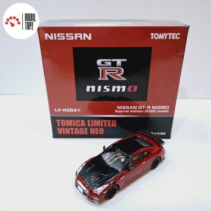 Tomica Limited Vintage Neo 254e Nissan GTR Nismo Special Edition 2022 Model | Shopee Philippines