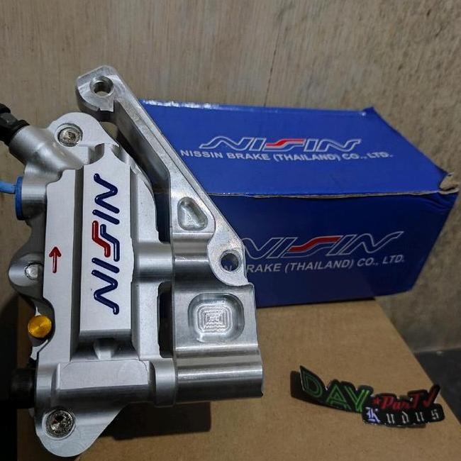 Nissin monoblock calipers 4 pistons set of pnp shock brackets ninja ...