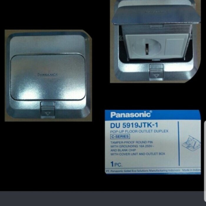 Panasonic Floor Socket Fill Socket + Blank Chip | Shopee Philippines