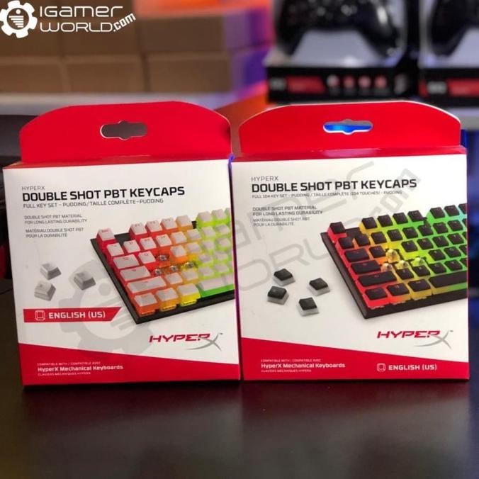 Available HyperX Pudding Keycaps PBT Full Key Set for Mechanical Gaming ...
