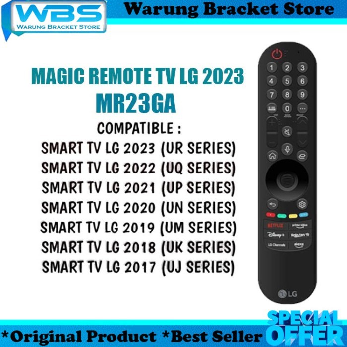 Magic Remote TV LG MR23GA Smart TV Remote LG MR23 MR23GN 2023 ORIGINAL ...